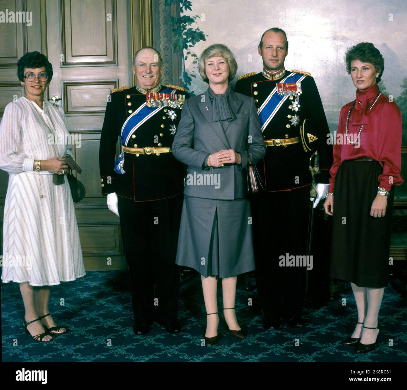 H k h crown prince harald and h k h crown princess sonja photo hi-res ...