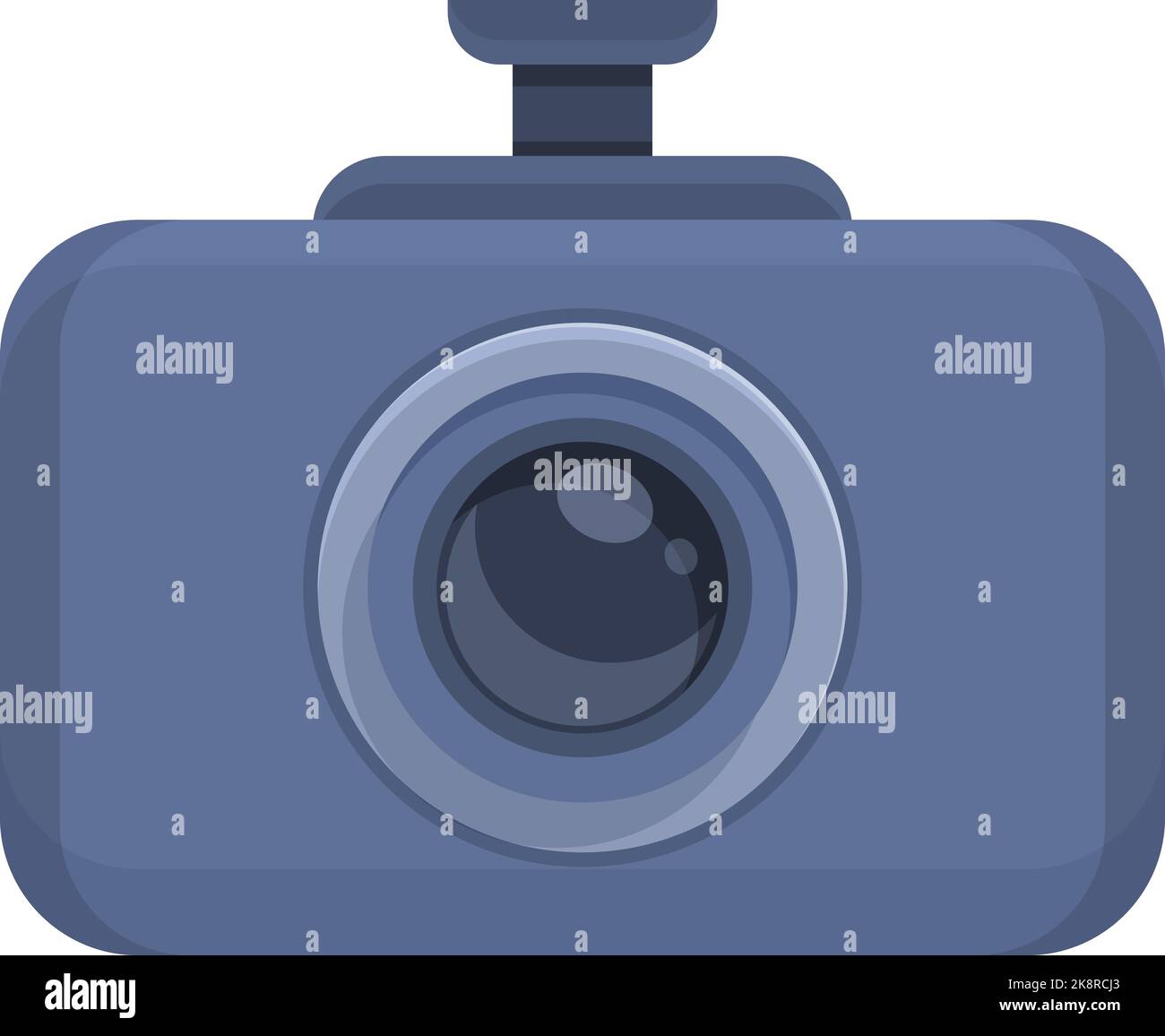 Car video recorder icon cartoon vector. Drive camera. Cam dash Stock ...