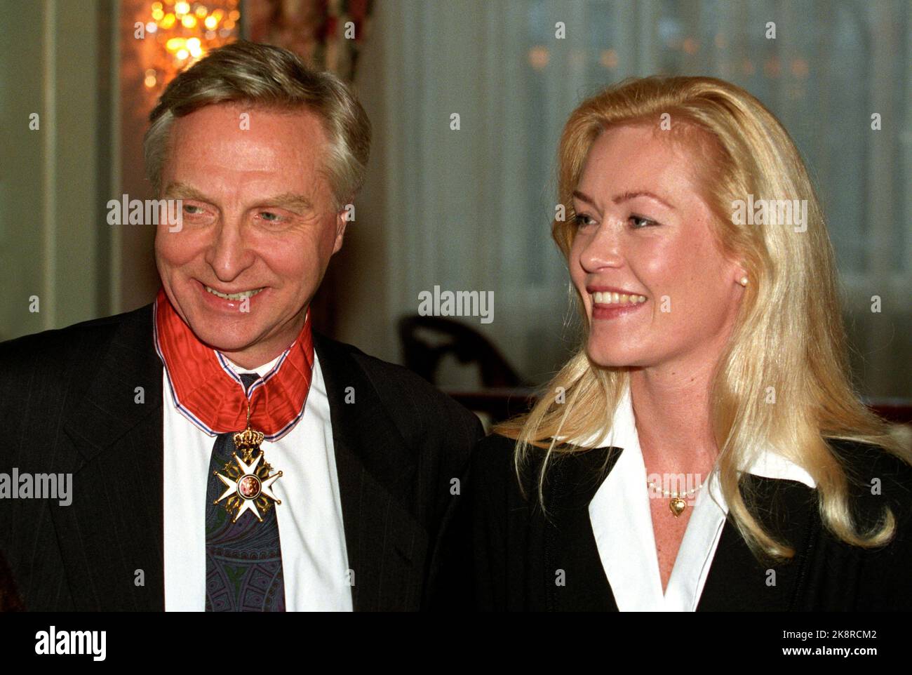 Oslo 19941208. The violinist Arve Tellefsen after the appointment of ...