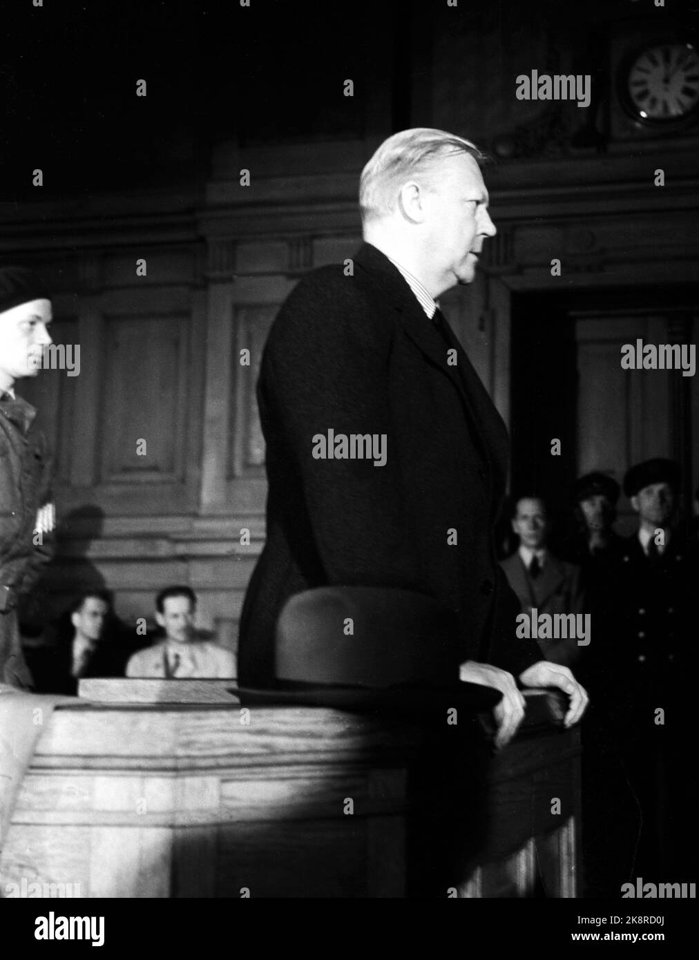 Oslo 19450526. The Landssvik case against Vidkun Quisling, which ...