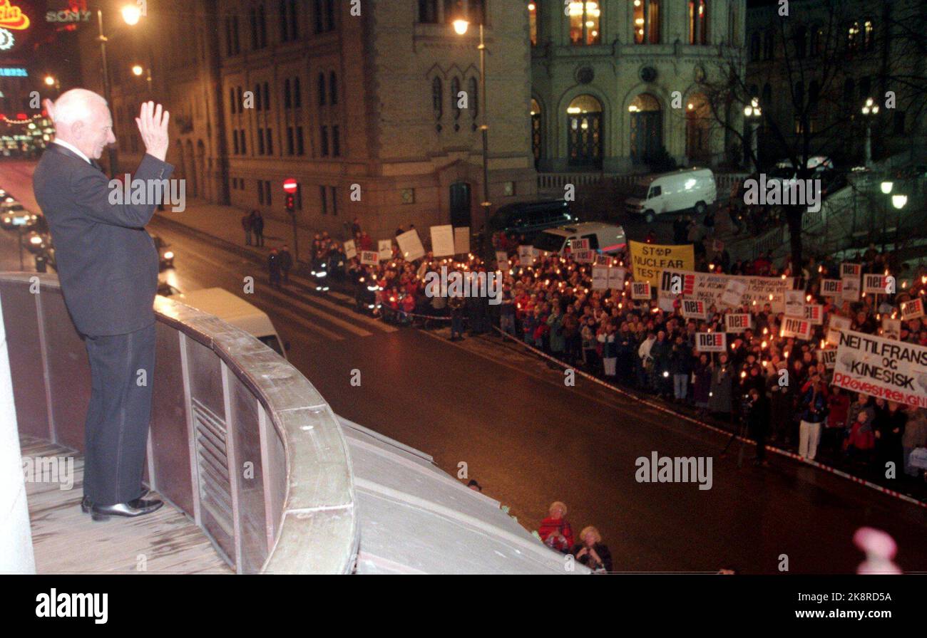 Oslo 19951210. The Peace Prize. The Nobel Peace Prize 1995 to Joseph ...