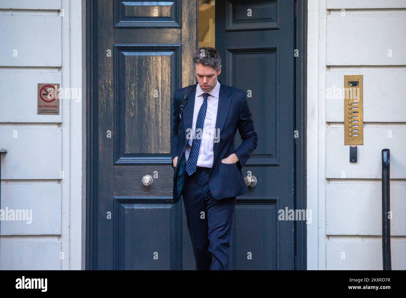 London, England, UK. 24th Oct, 2022. Rishi Sunak's adviser LIAM BOOTH ...