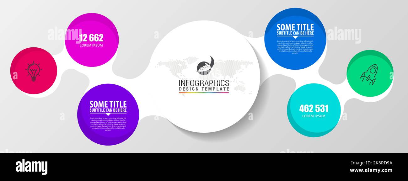 Infographic design template. Creative concept with 2 steps. Can be used ...