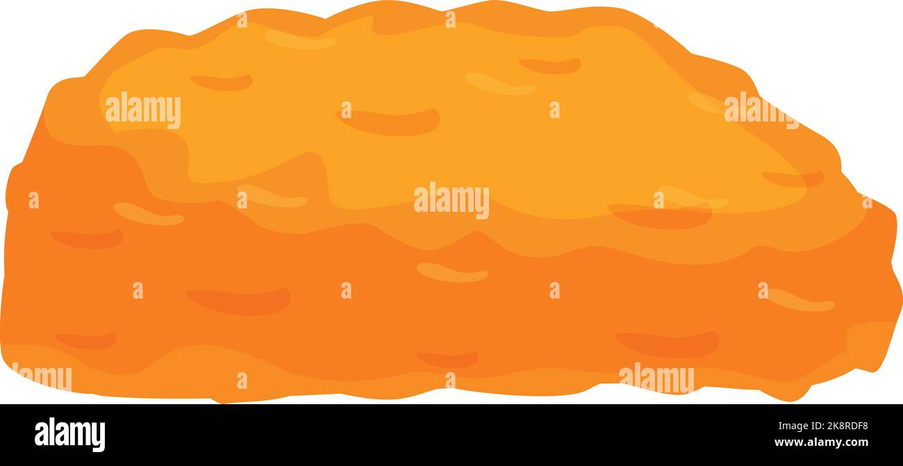 Snack nugget icon cartoon vector. Fast food. Menu fried Stock Vector ...