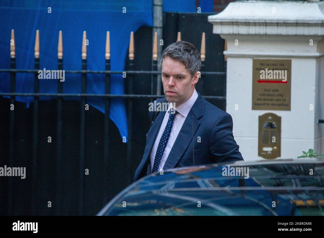 London, England, UK. 24th Oct, 2022. Rishi Sunak's adviser LIAM BOOTH ...