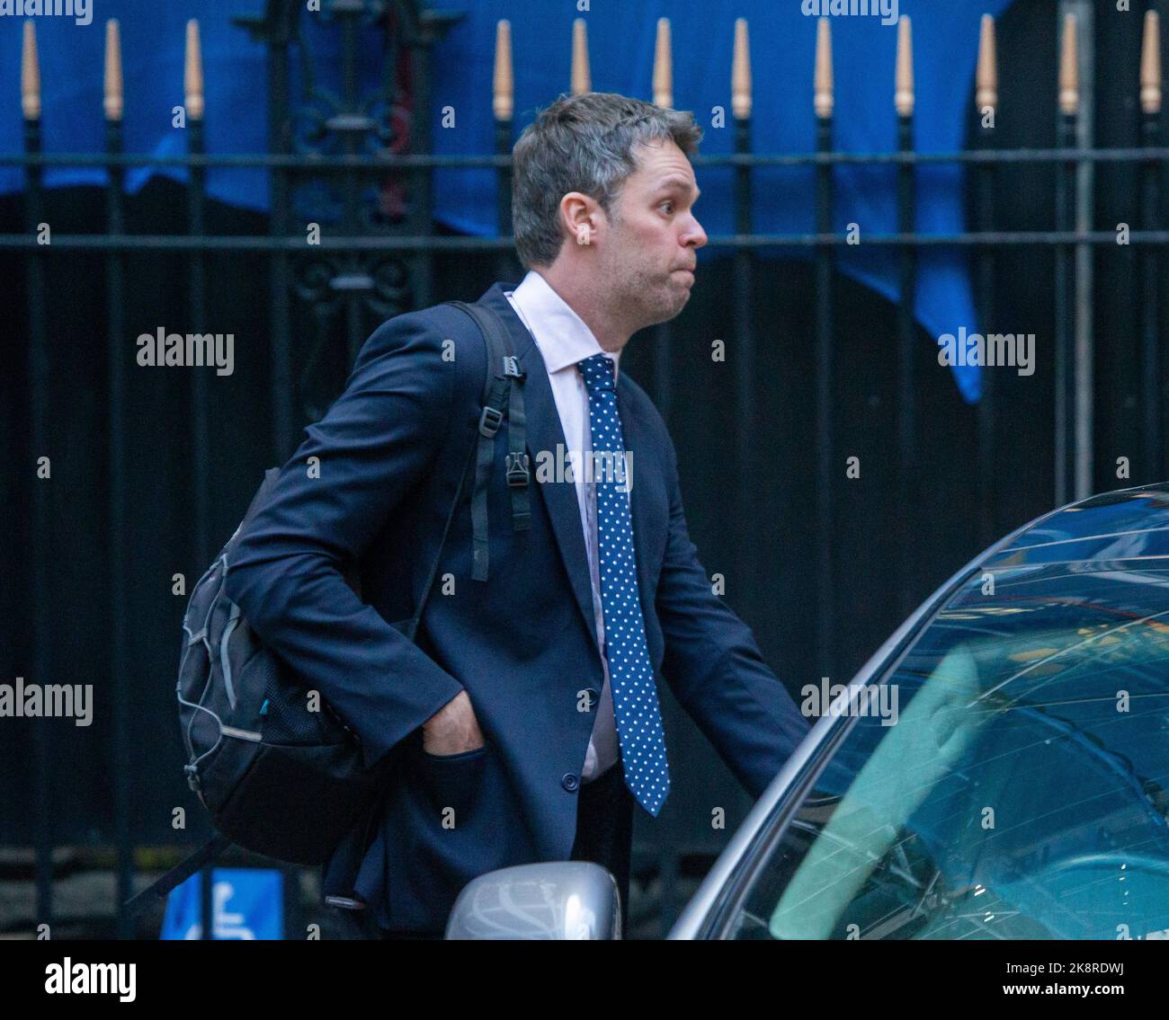 London, England, UK. 24th Oct, 2022. Rishi Sunak's adviser LIAM BOOTH ...