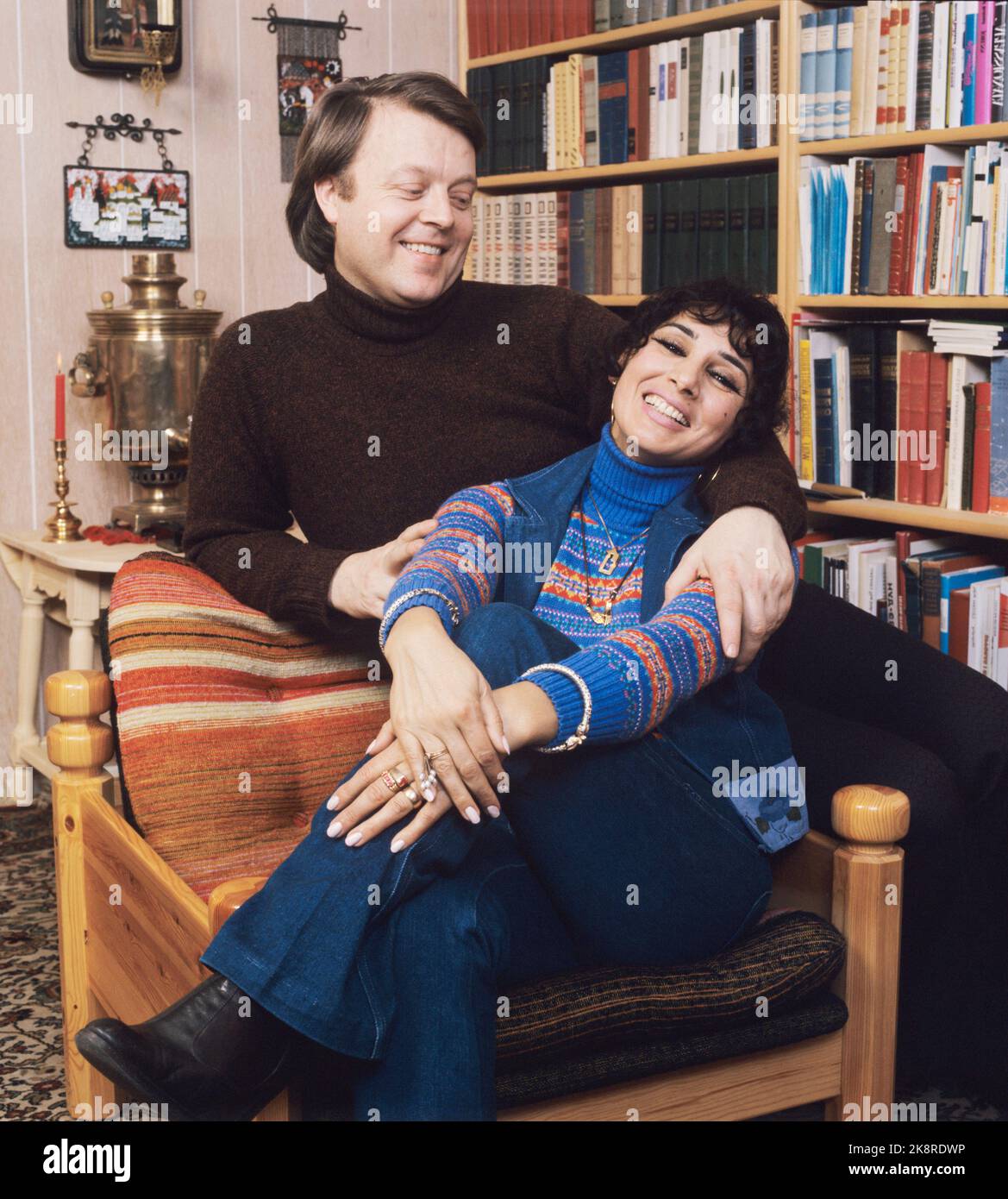 Oslo 1977: The singer, dancer and actress Raja Udovikova have married ...