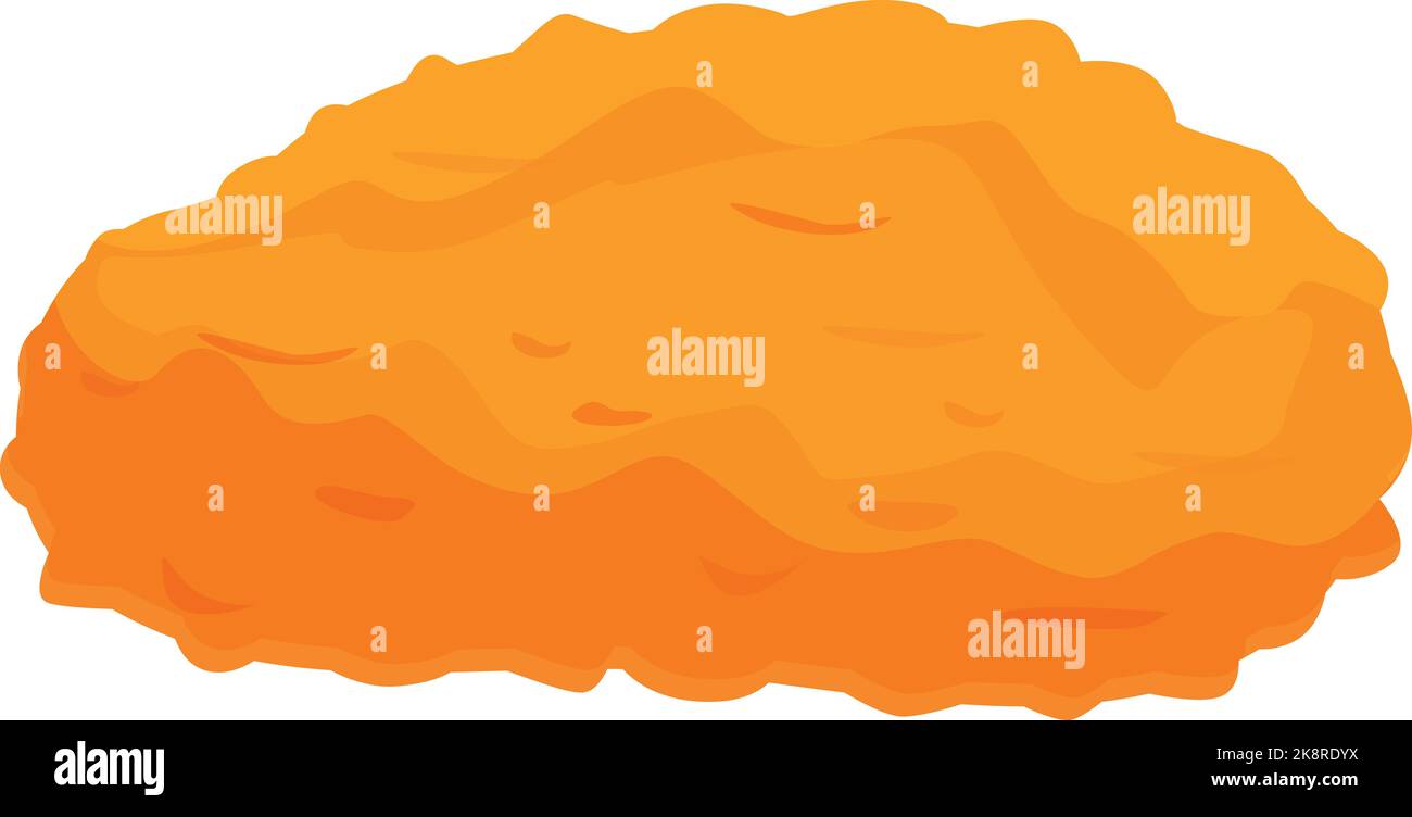 Menu chicken nugget icon cartoon vector. Fast food. Restaurant meat ...