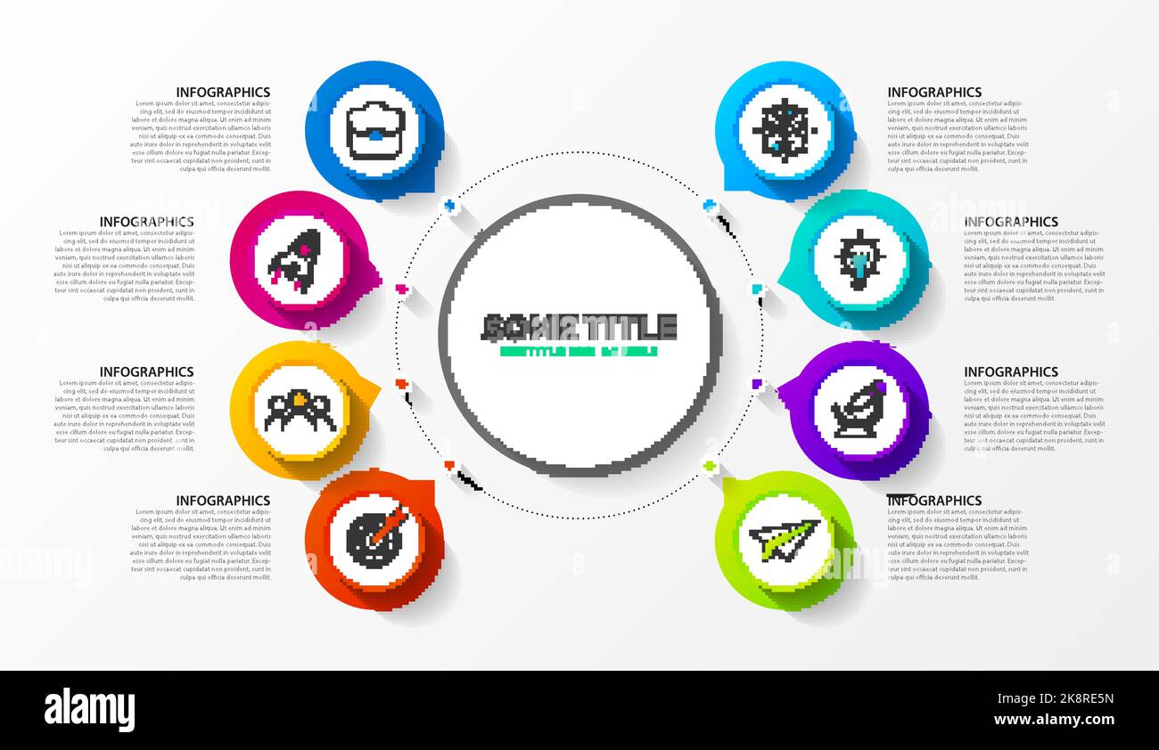 Workflow steps chart productivity Stock Vector Images - Alamy