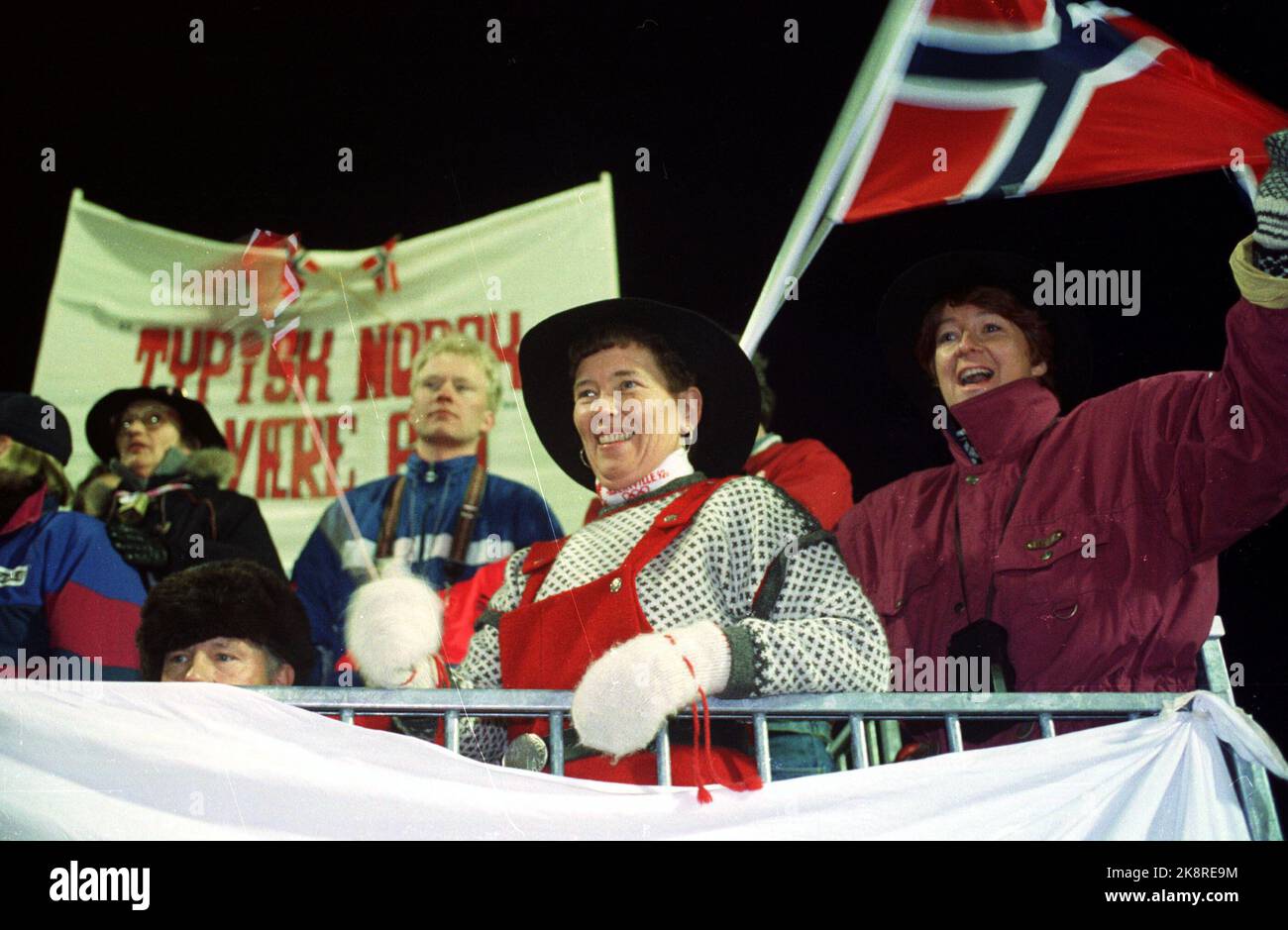 Lise aserud ntb ntb spectators happiness skate olympics flag hi-res stock photography and images ...