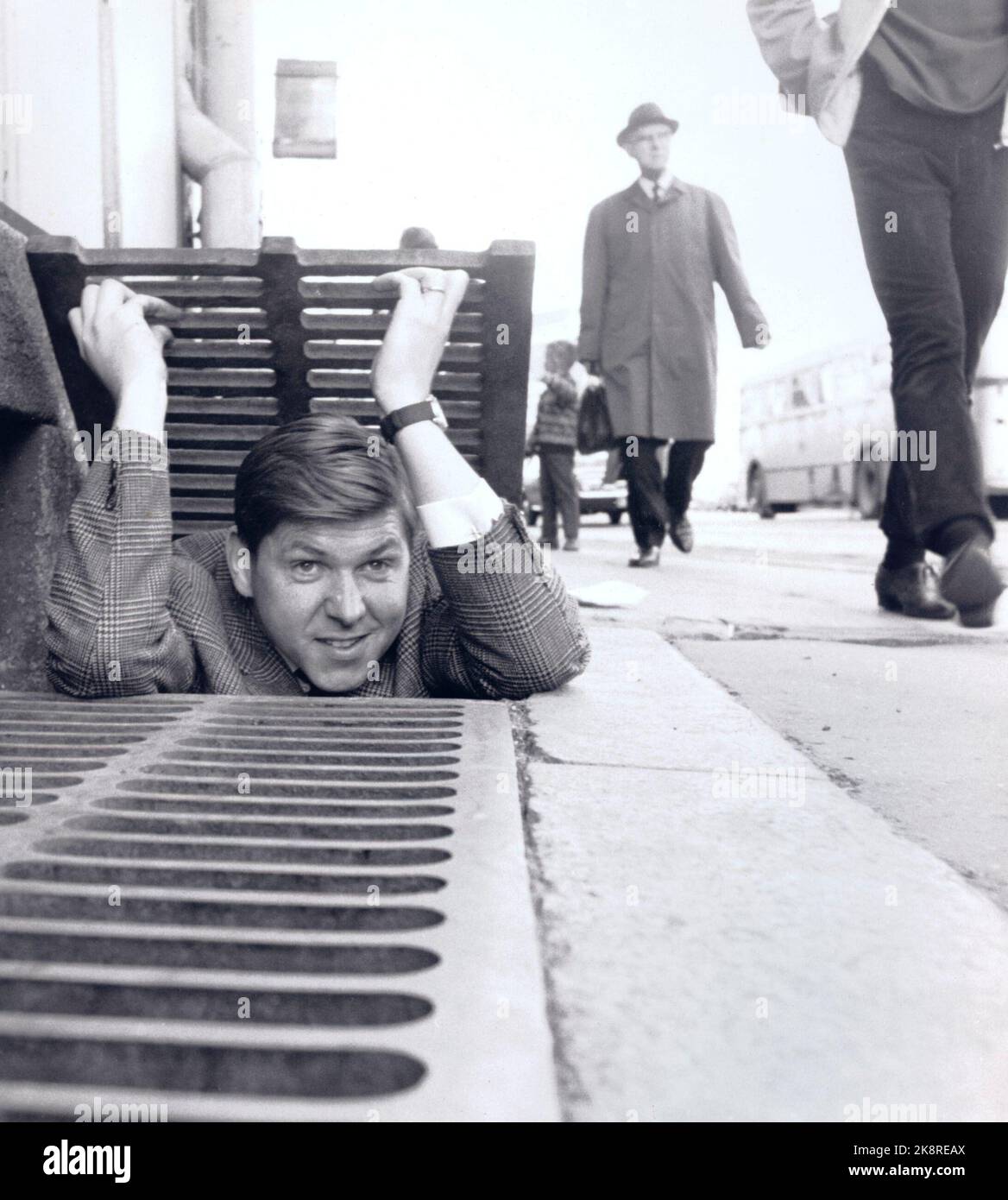 Oslo October 7, 1967. Harald Tusberg from the recording of "Smile to ...