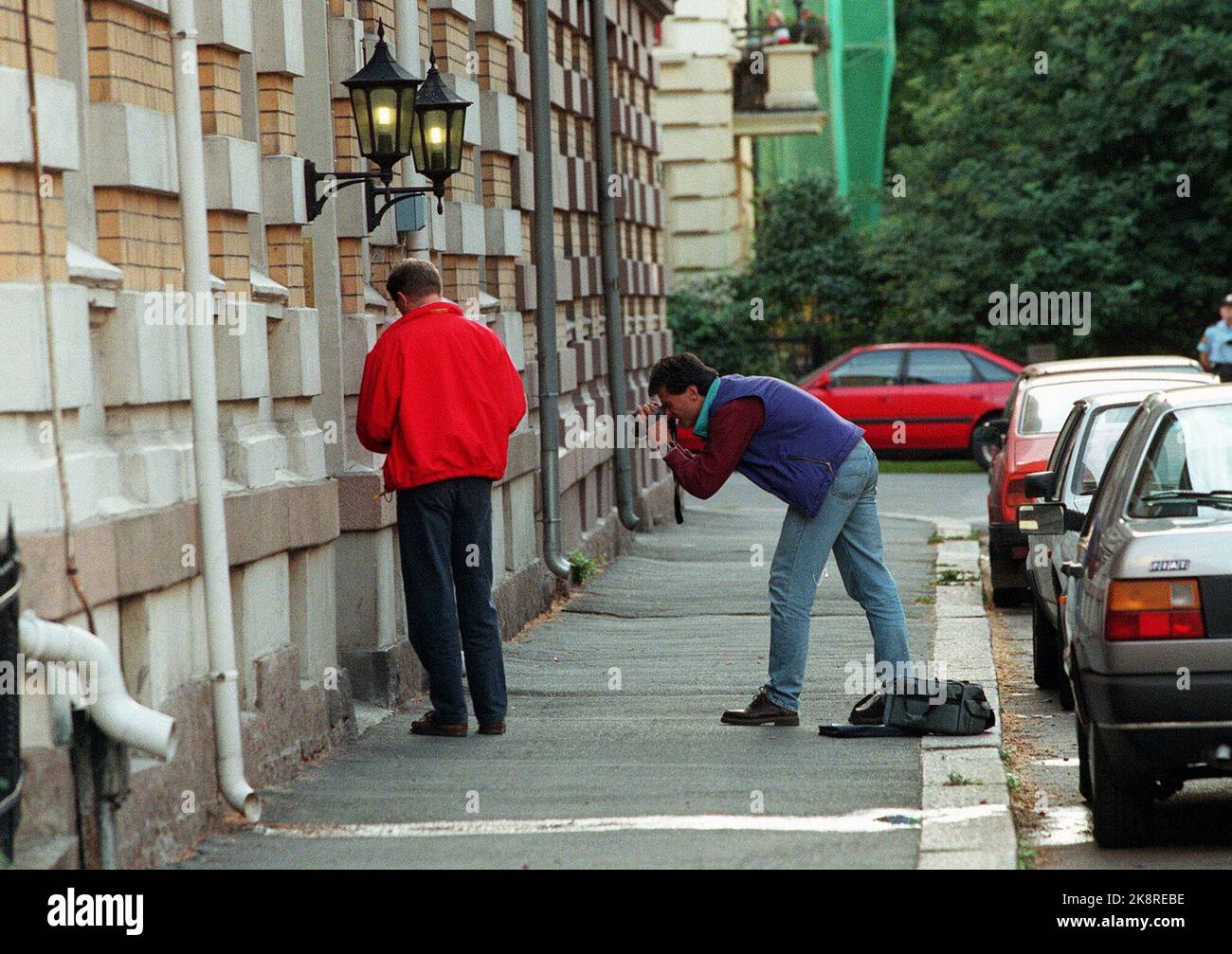 Ntb plus investigation attack attempt threats hi-res stock photography ...