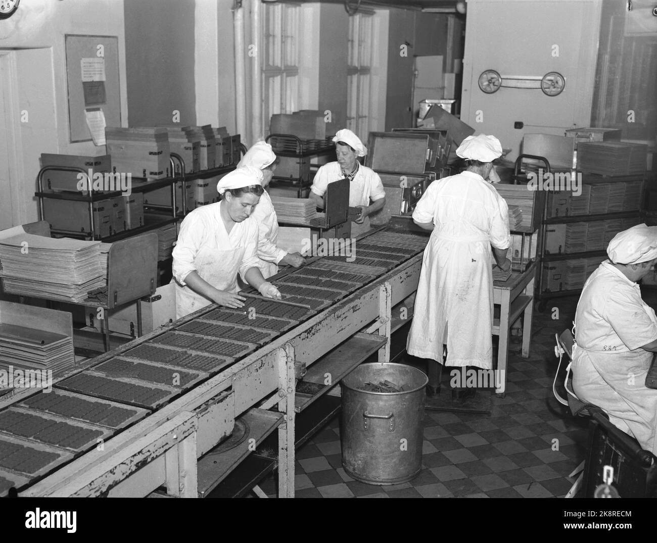 Oslo. Freia chocolate factory. Here is the "world -famous" milk ...