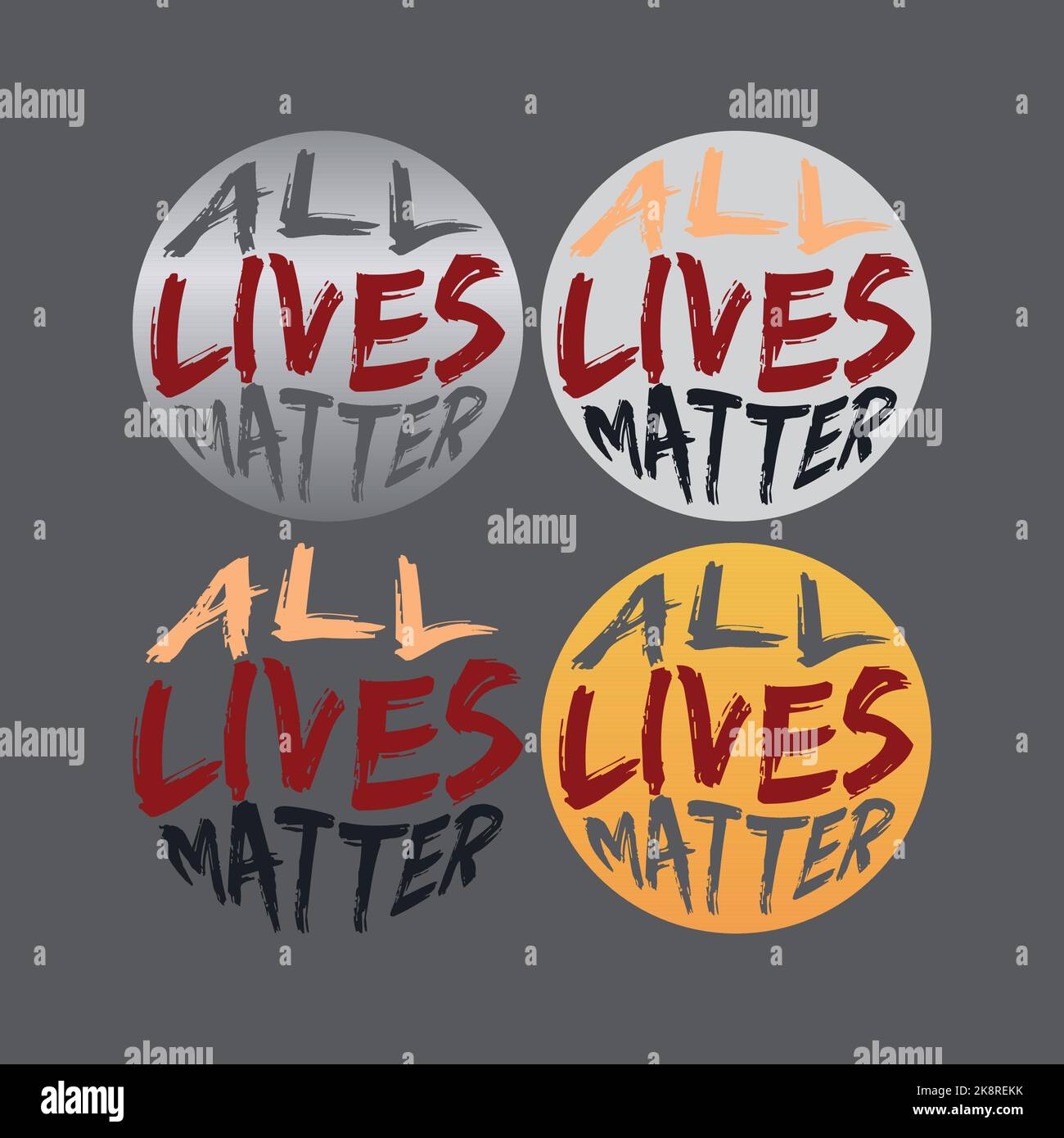 ALL LIVES MATTER, lettering typography design artwork collection ...