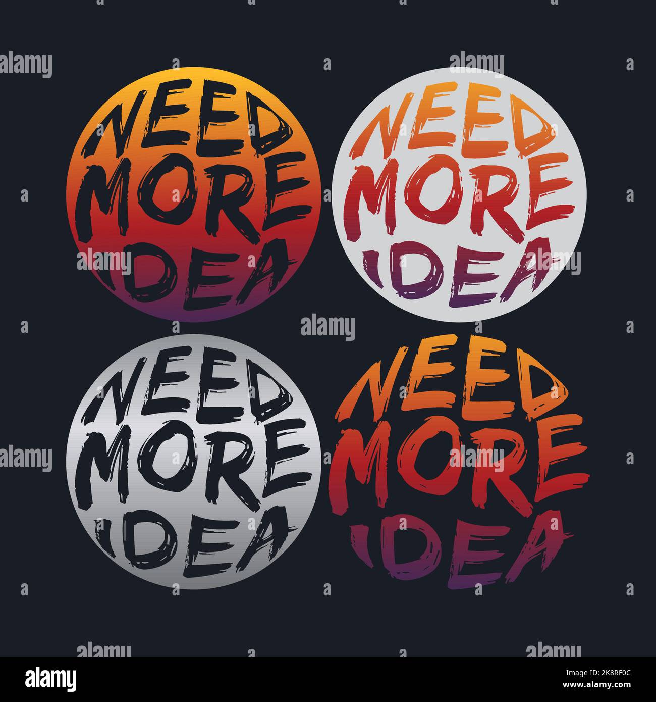NEED MORE IDEA, lettering typography design artwork collection ...