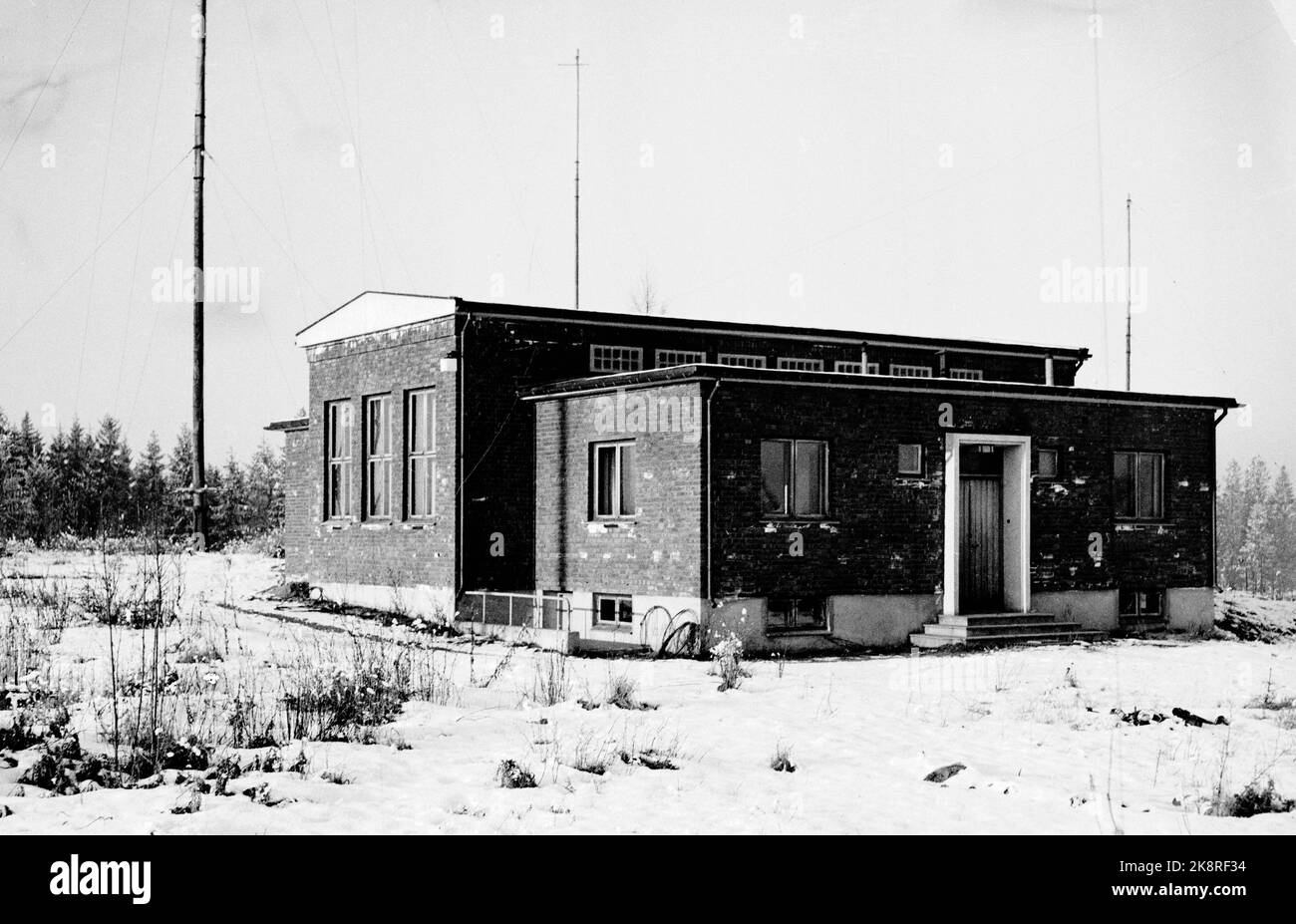 Ski 19470131 Norway creates a telephone connection with the United ...