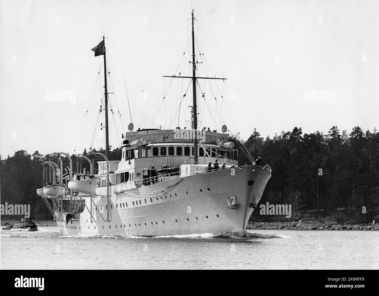 Oslo 1992 the royal ship norway old photo hi-res stock photography and ...