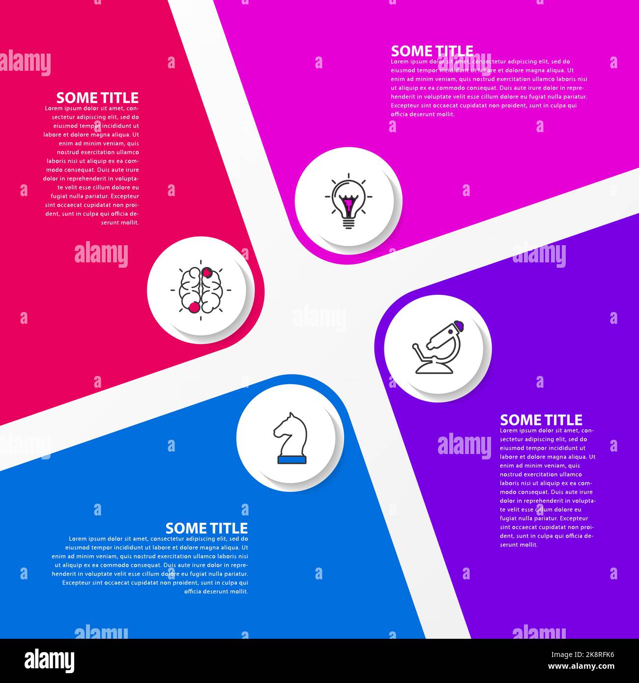 Infographic design template. Creative concept with 4 steps. Can be used ...