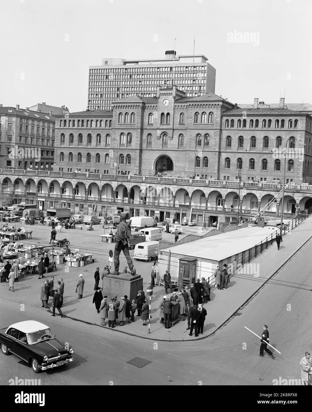 Oslo June 1, 1963. Current photographer takes pictures of everyday Oslo ...