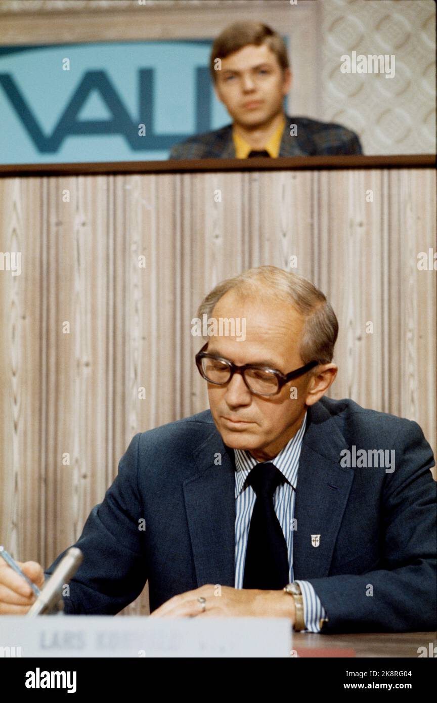 Oslo 19750915. The county and municipal elections 1975. The election ...