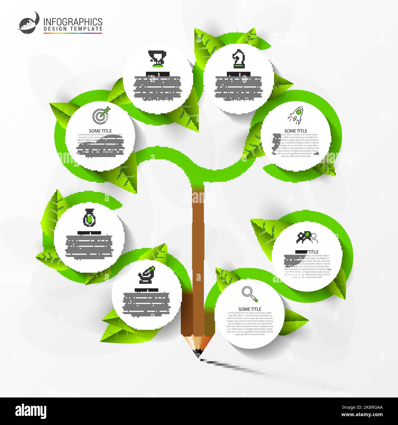 Infographic Tutorial Illustrator Logo Templates