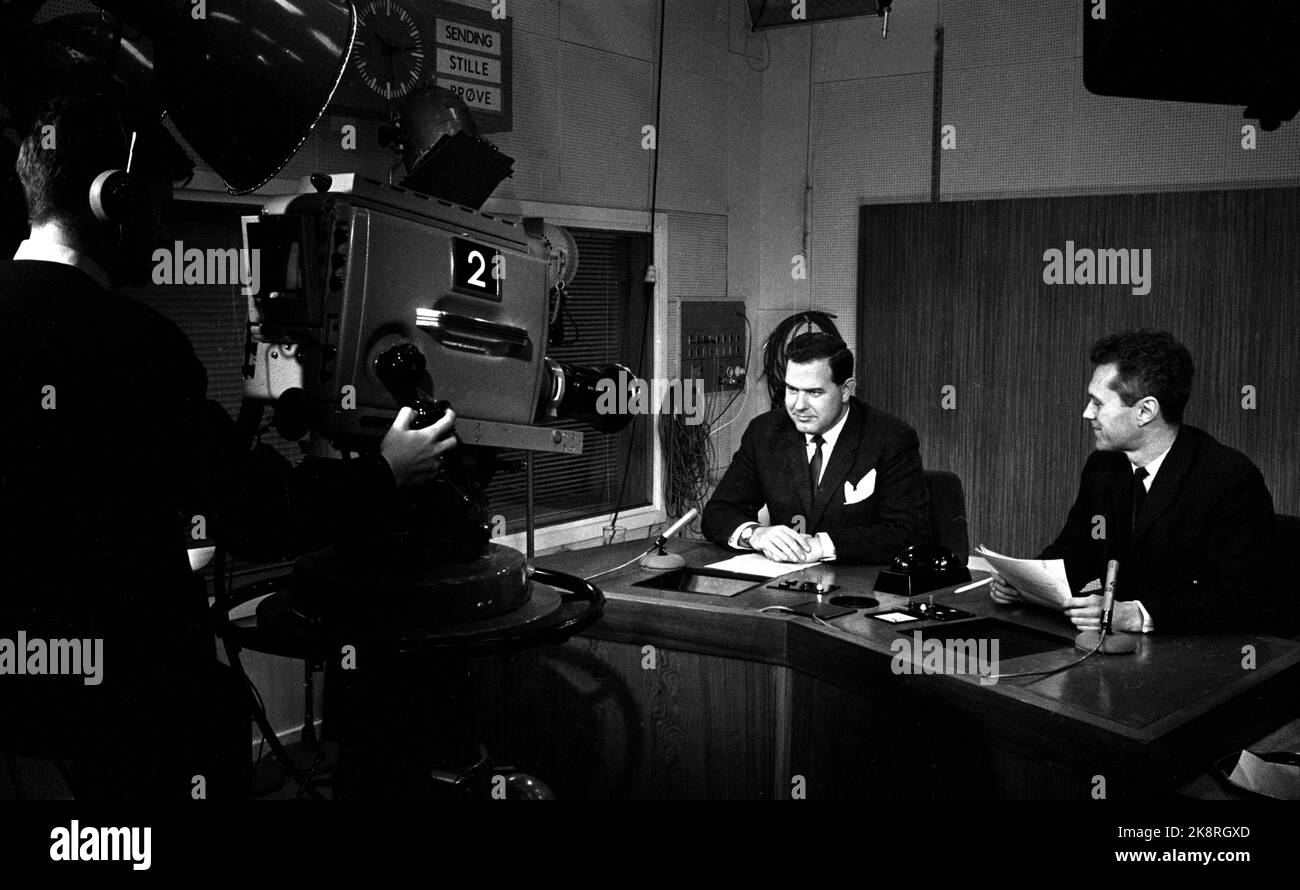 Oslo 19651118 dagsrevyen hi-res stock photography and images - Alamy