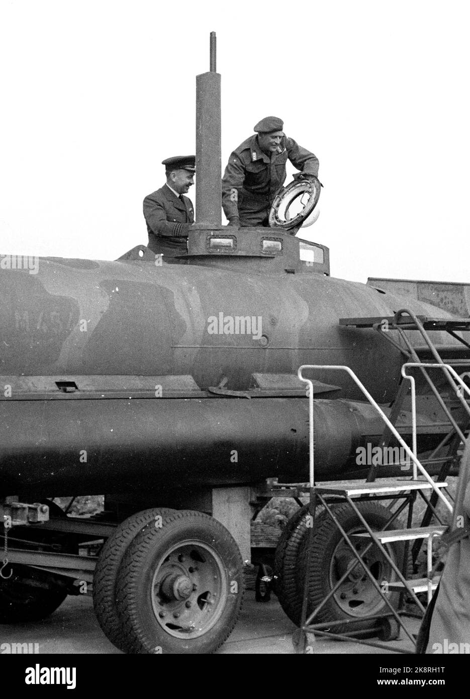 Stavanger in the fall of 1945 the crown princes visit hi-res stock ...
