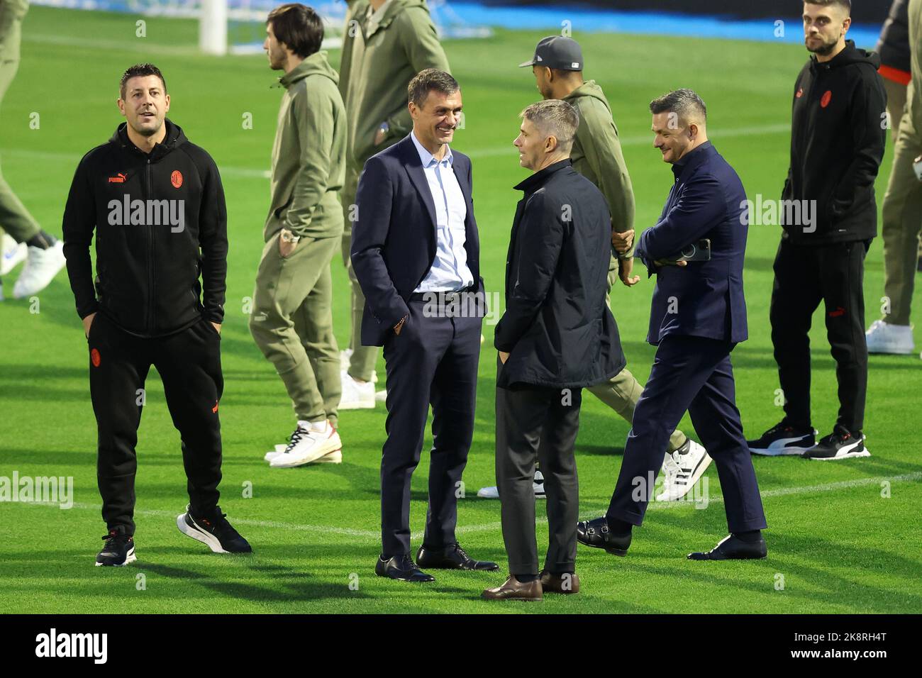 Zagreb, Croatia on October 24, 2022. Technical director of AC Milan ...