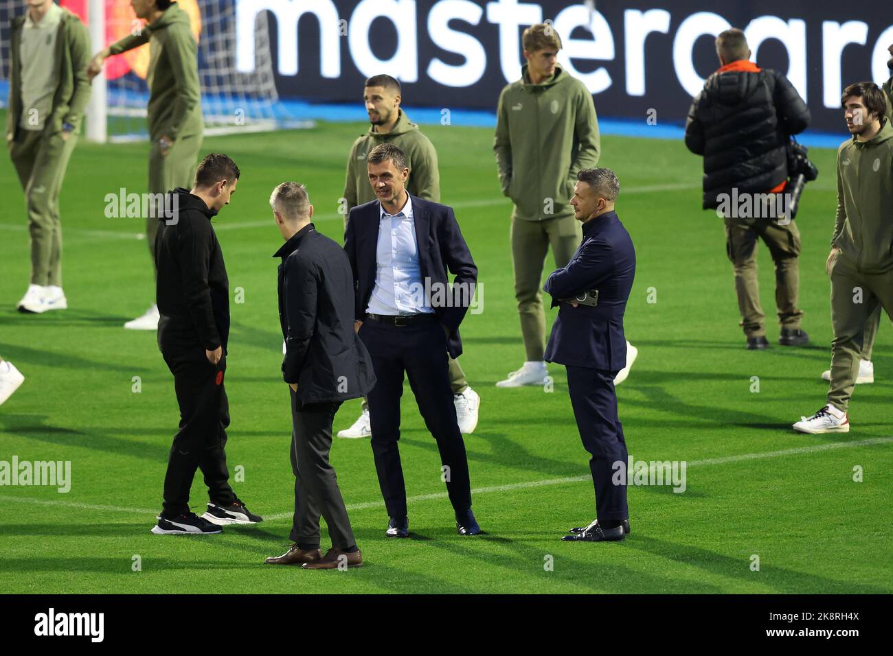 Zagreb, Croatia on October 24, 2022. Technical director of AC Milan ...