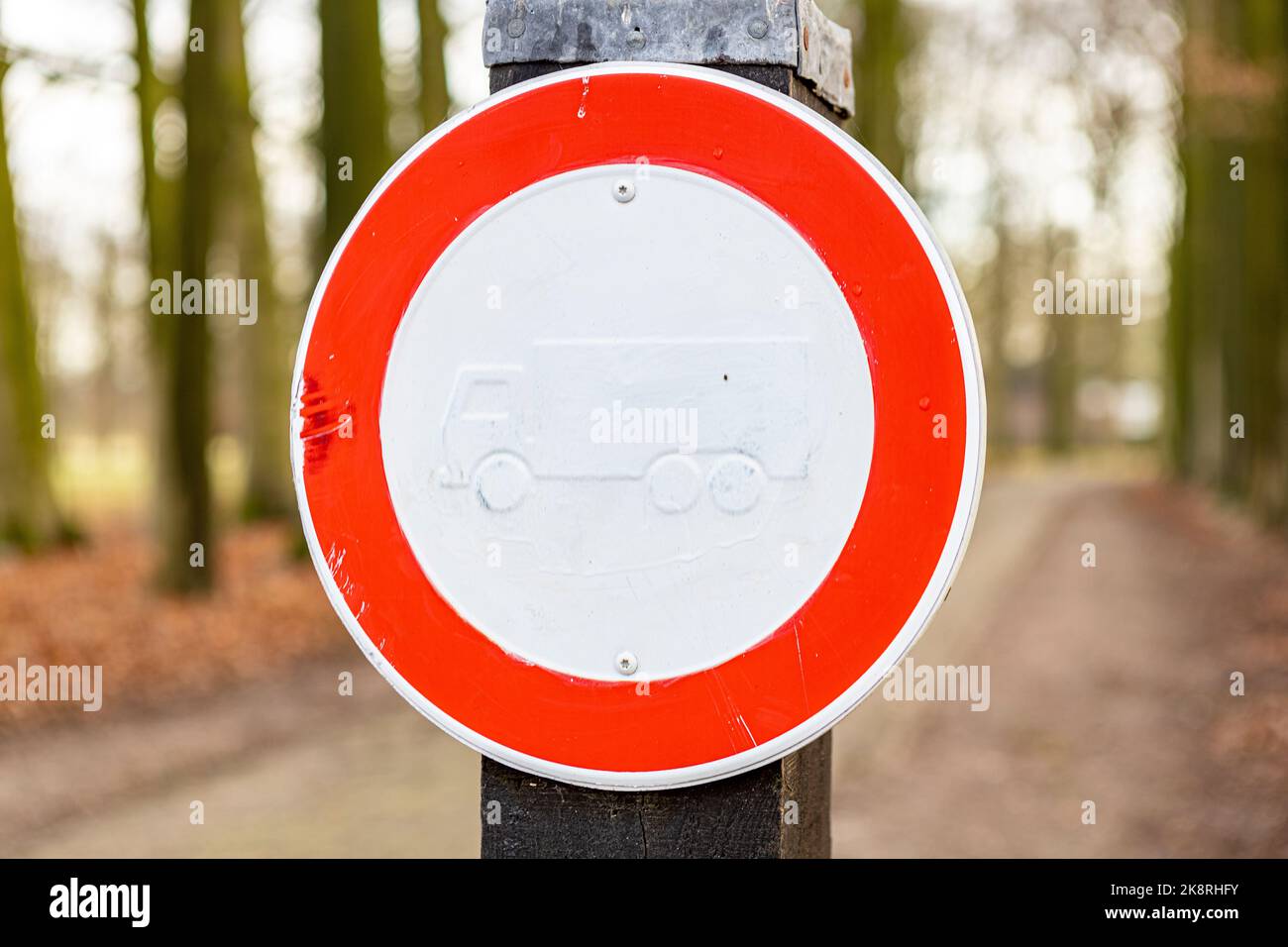 A traffic sign of no entry in The Netherlands Stock Photo - Alamy