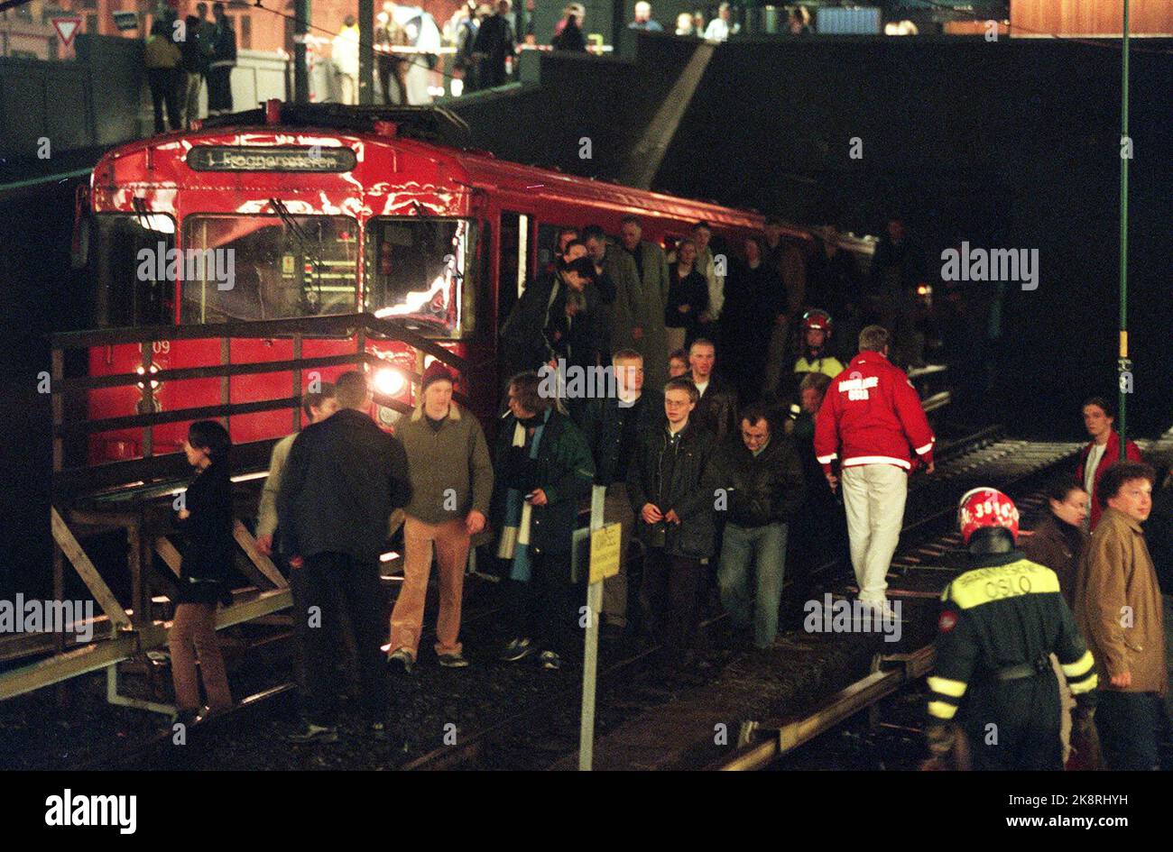 About 400 passengers were evacuated from three subway trains in the ...