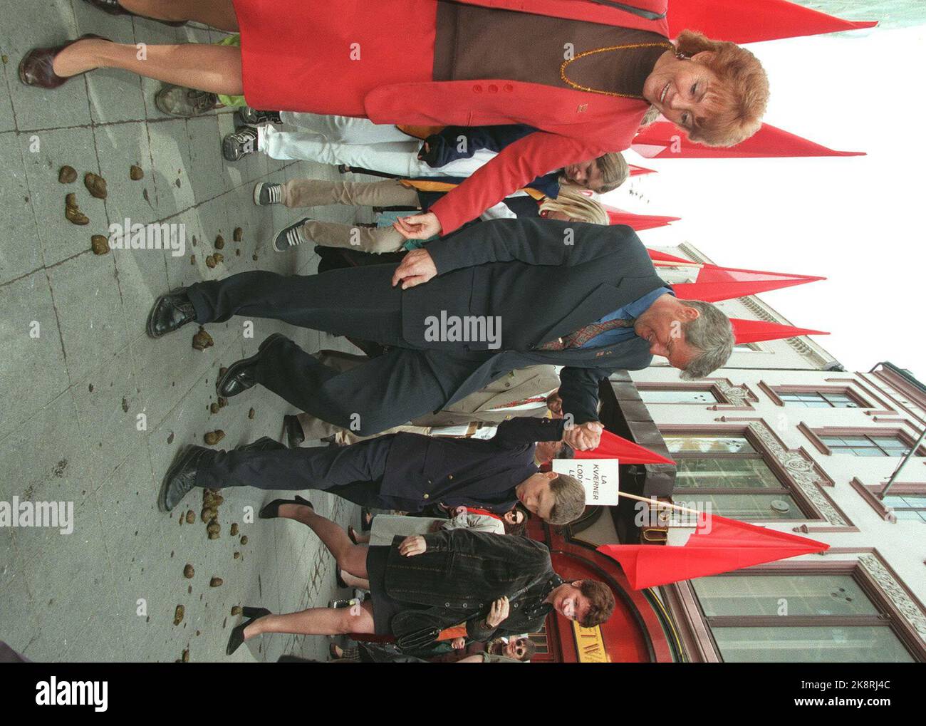 From left prime minister thorbjorn jagland hi-res stock photography and ...