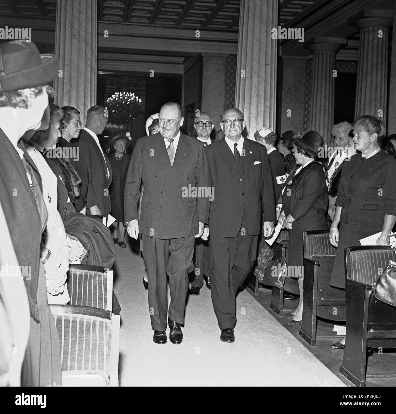 Oslo 19650922 Norway's Red Cross 100th anniversary Party meeting in the ...