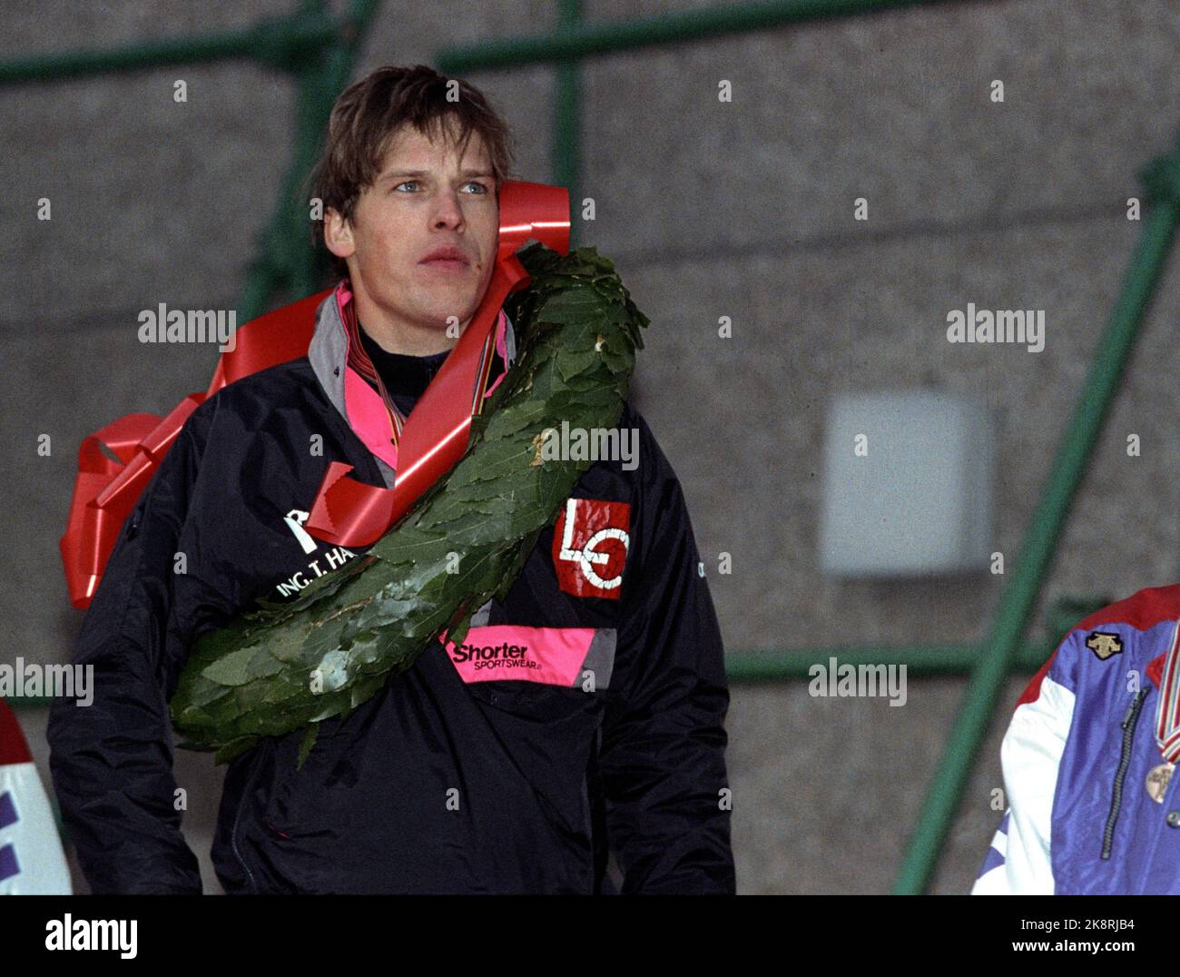 Yugoslavia, Sarajevo, 1991. European Championship skates. Here Johann ...