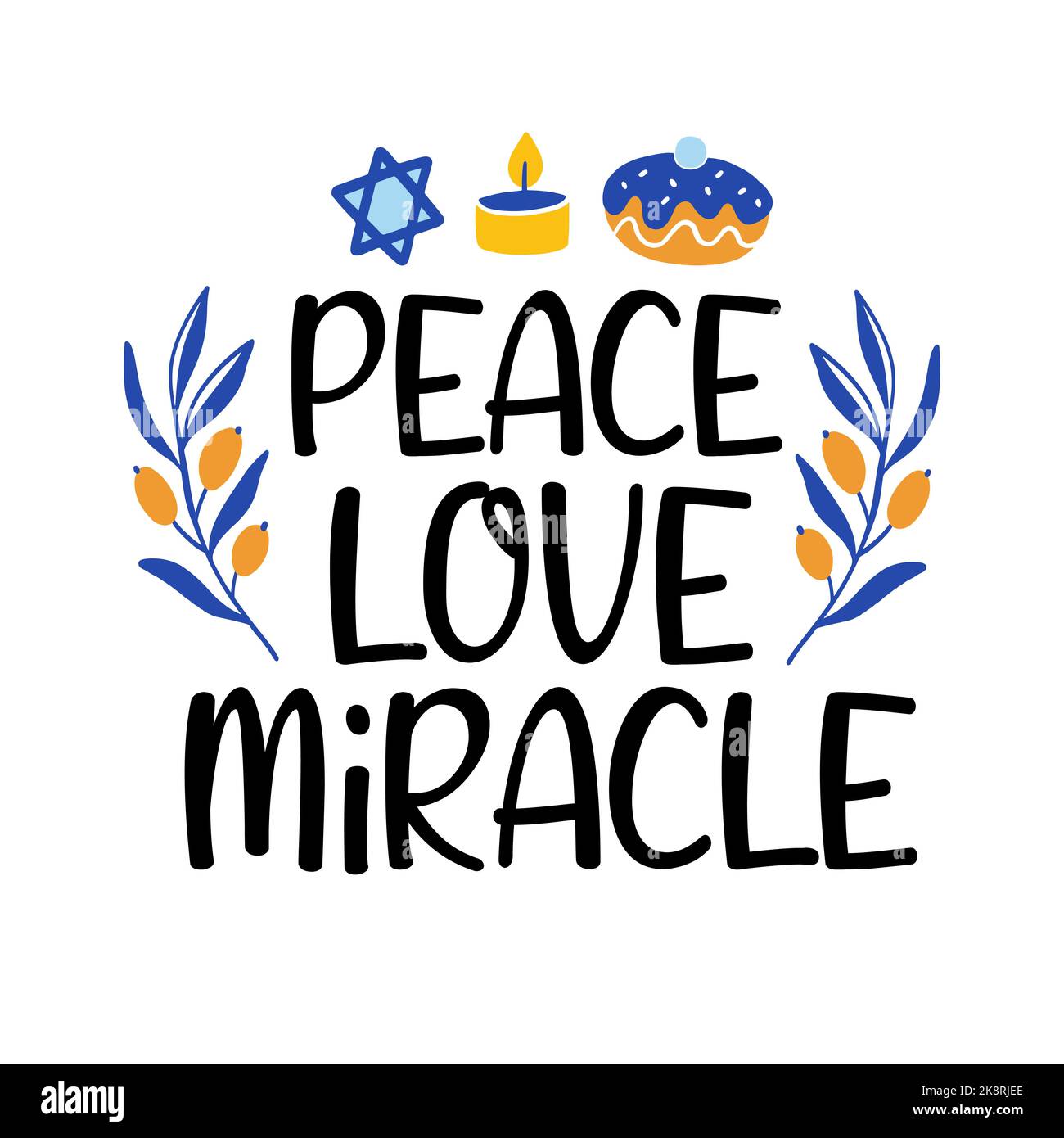 Happy Hanukkah banner template design Stock Vector Image & Art - Alamy