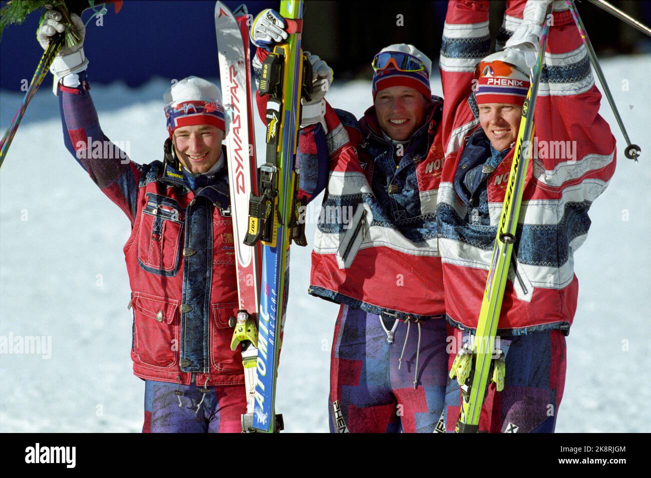 T v and kjetil andre aamodt silver hi-res stock photography and images ...