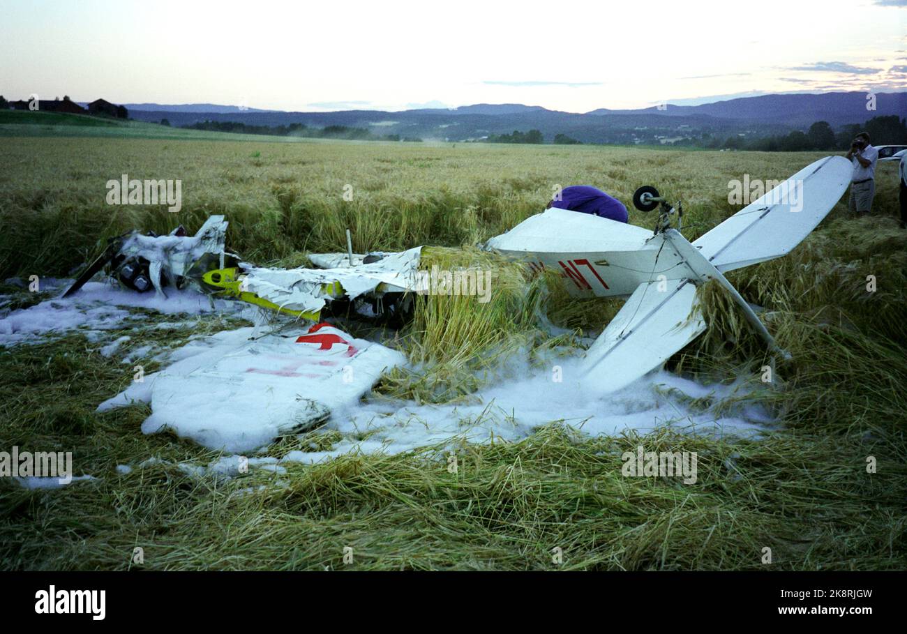 Hokksund 19990804: Aircraft cried. A 39 -year -old man from Øvre Eiker ...