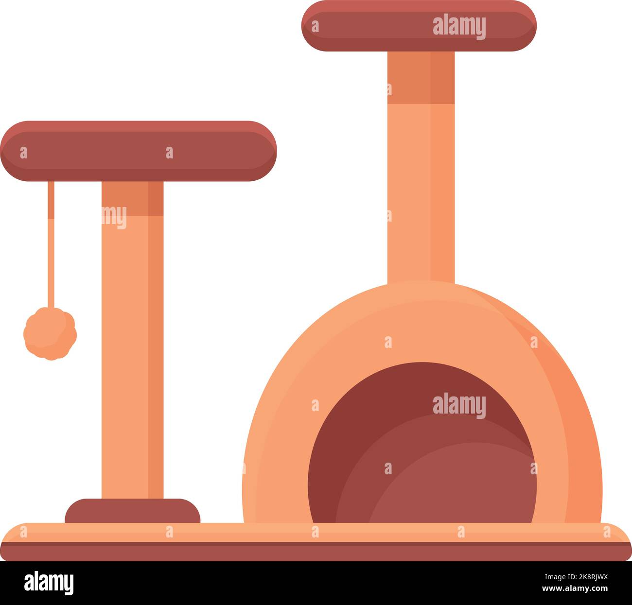 Animal house icon cartoon vector. Cat toy. Cat shop Stock Vector Image ...