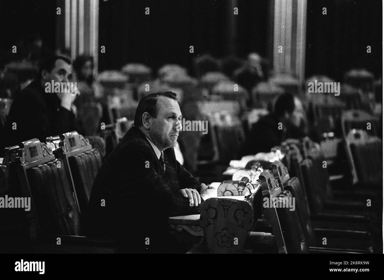 Storting representative osmund during parliamentary debate on press ...