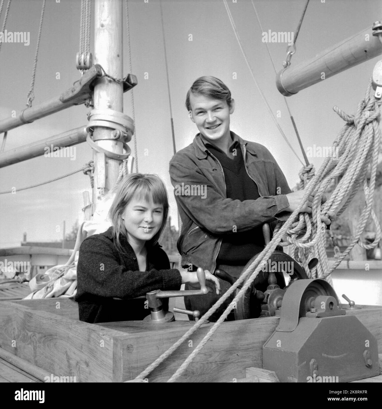 Oslo 19590606 author Axel Jensen has settled in Greece, but is ...