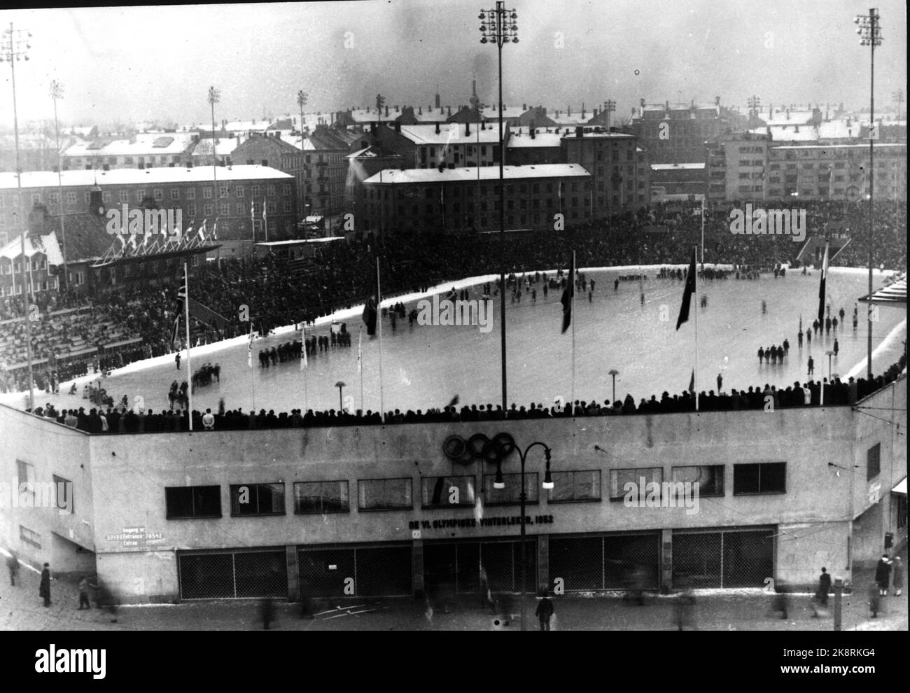 The Olympics in Oslo 1952. Bislett Stadium The Olympic Stadium Olympics ...