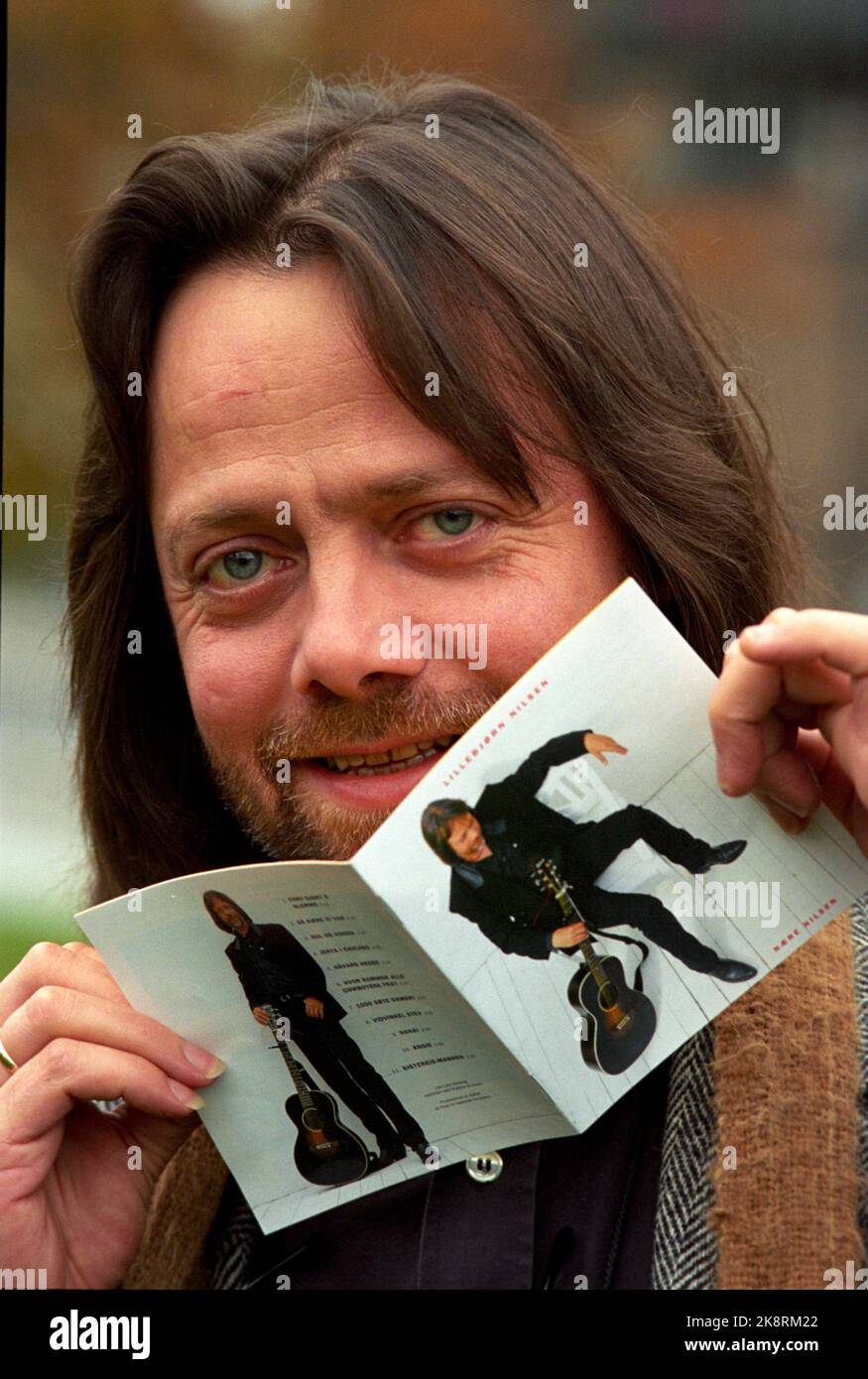 Oslo 19931018. The singer Lillebjørn Nilsen with a new CD entitled ...