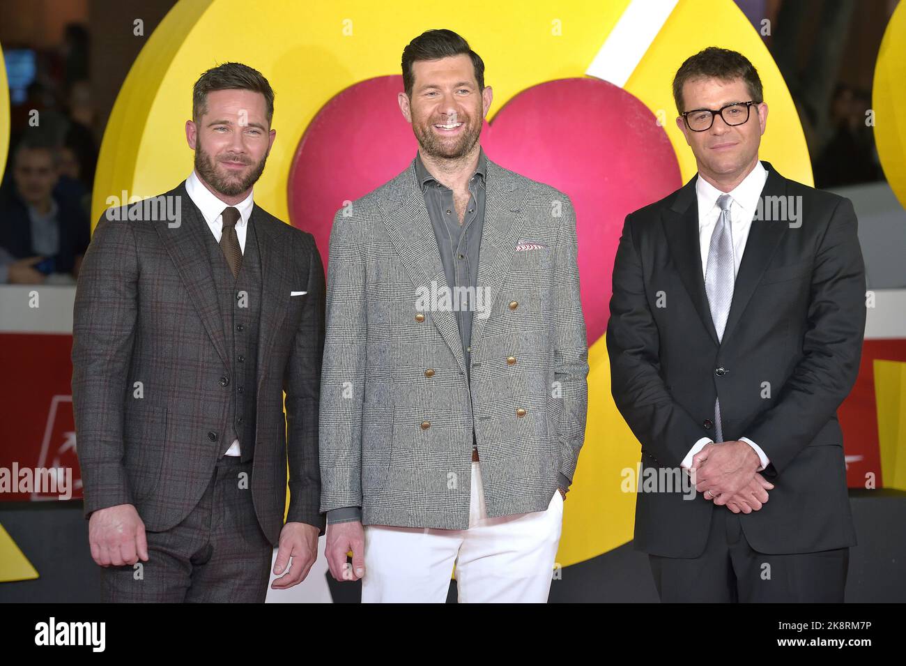 Rome, Italy. 22nd Oct, 2022. ROME, ITALY - OCTOBER 22: Luke Macfarlane ...