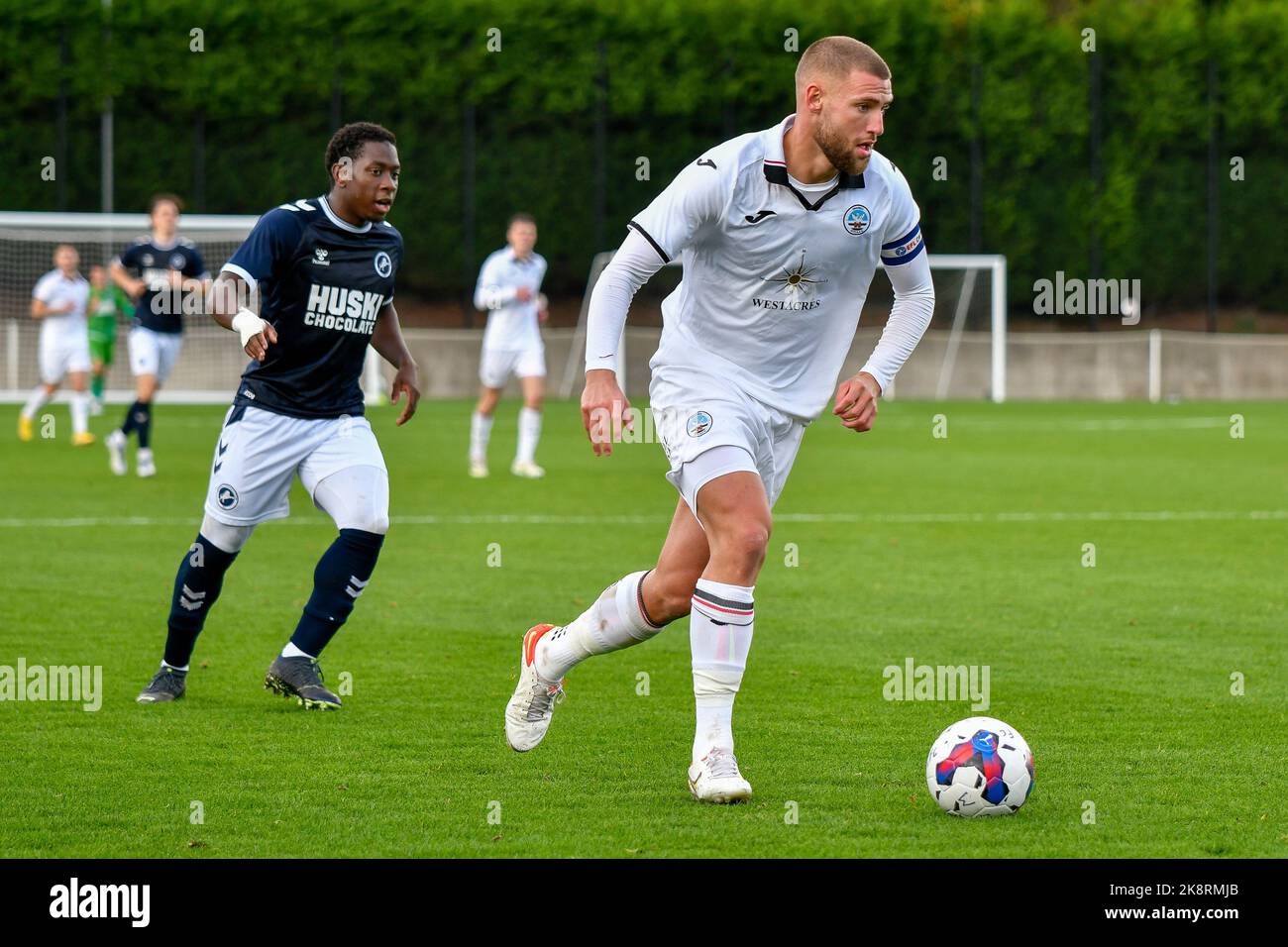 Millwall players in action hi-res stock photography and images - Alamy