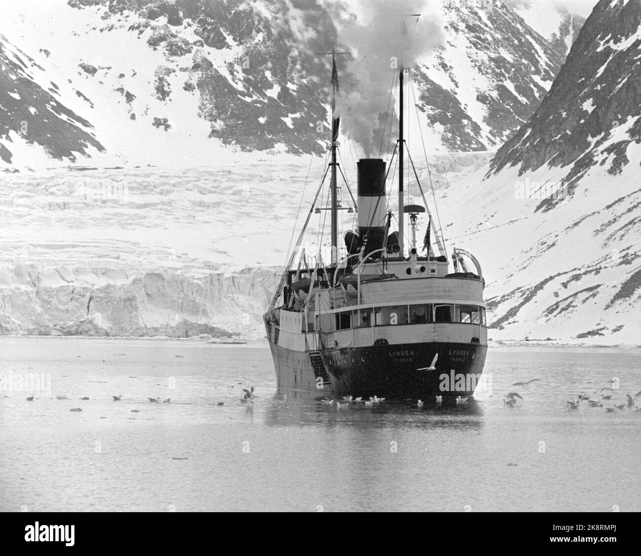 Svalbard 1963 tromsoskuta lyngen has the worlds northernmost passenger ...