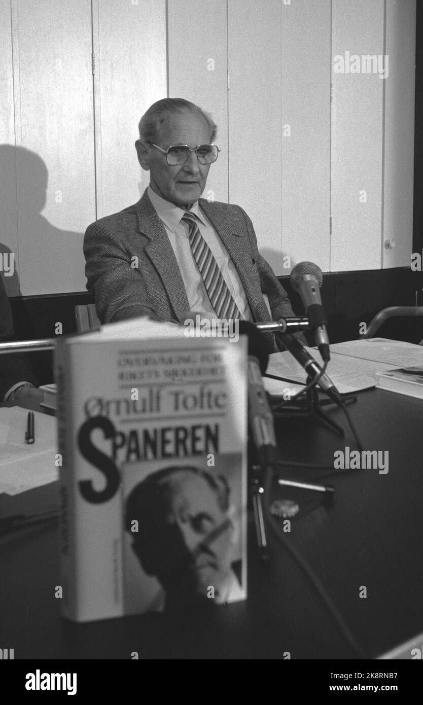 Former police inspector at the oslo surveillance center hi-res stock ...