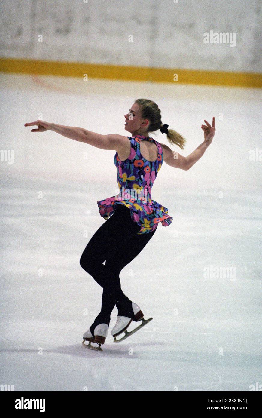 Hamar 19940217 Winter Olympics at Lillehammer American artist Tonya ...