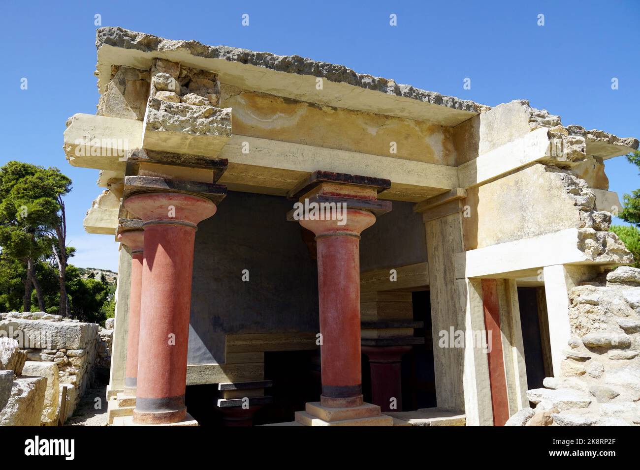 Knossos, Bronze Age archaeological site, Europe's oldest city, Crete ...