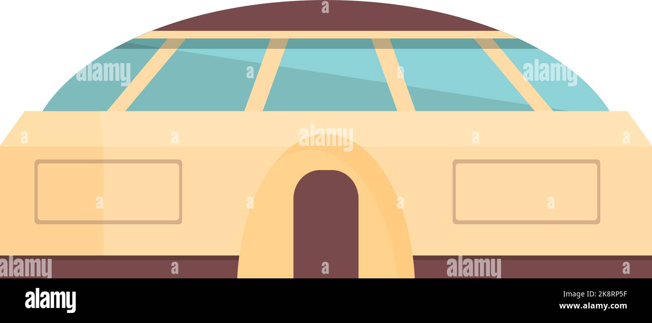 Mars station icon cartoon vector. Space base. Galaxy universe Stock ...
