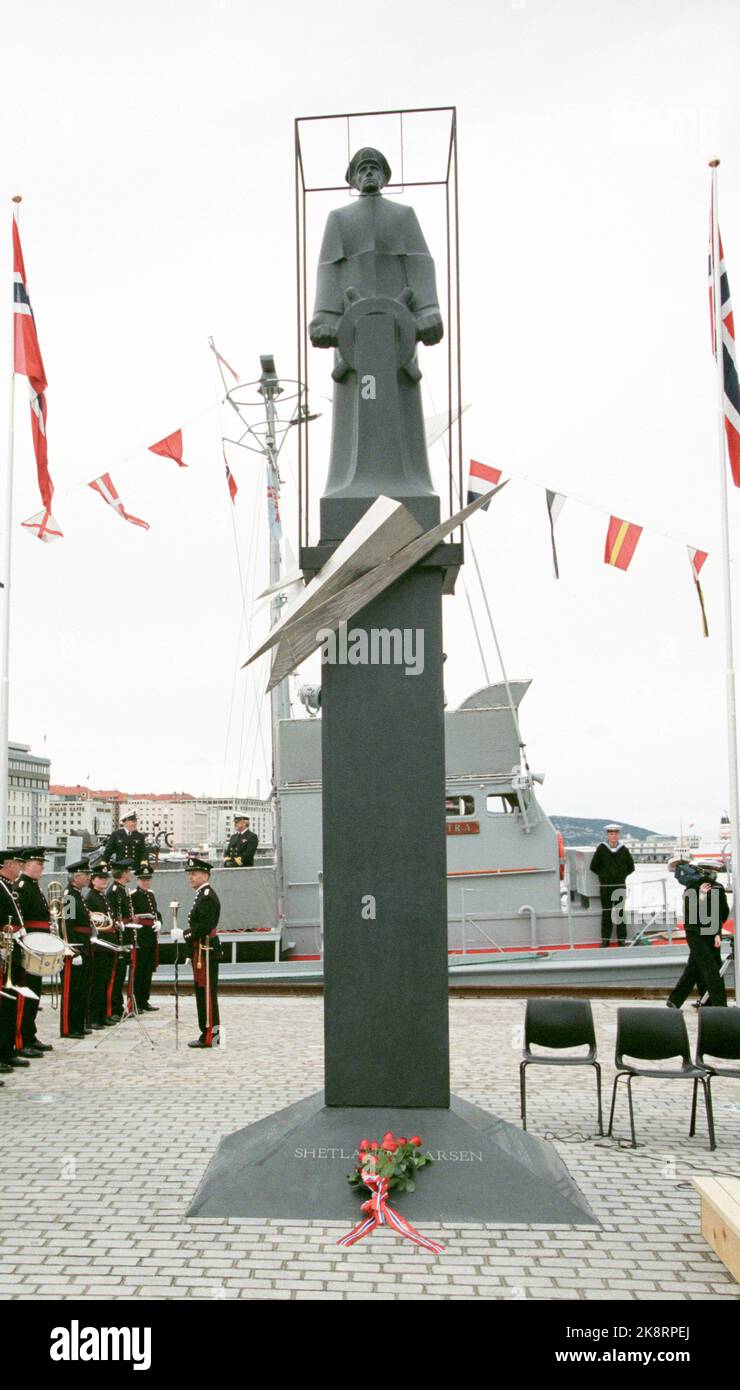 Bergen 199508. The liberation anniversary, - 50 years since the liberation after World War II ...
